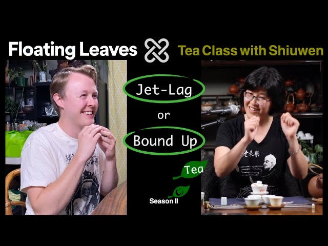Ep 15 : Jet Lag or Bound Up Tea – Floating Leaves Tea